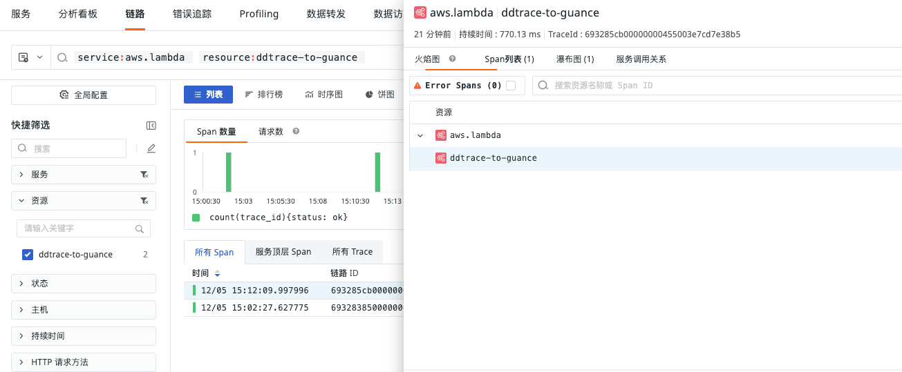 AWS Lambda Python 应用可观测最佳实践（DDTrace） | 可观测学堂Observability